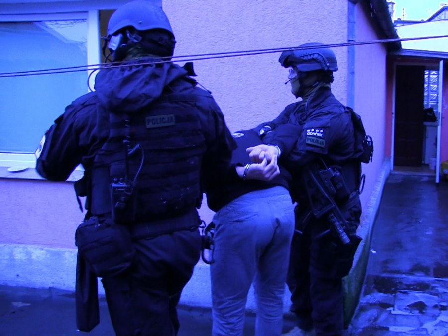 Zatrzymania przez policjantów CBŚP w sprawie zabójstwa w Danii ...